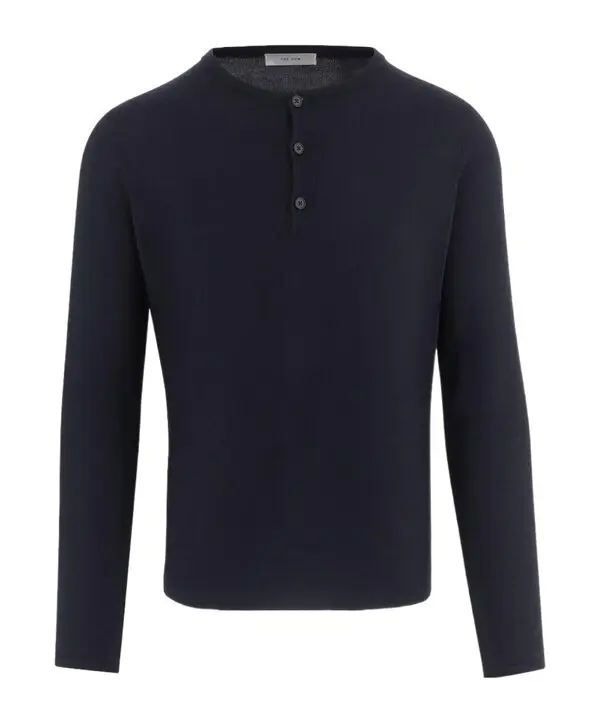 THE ROW Long-sleeved Knitwear With Button-down Front