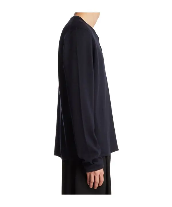 THE ROW Long-sleeved Knitwear With Button-down Front