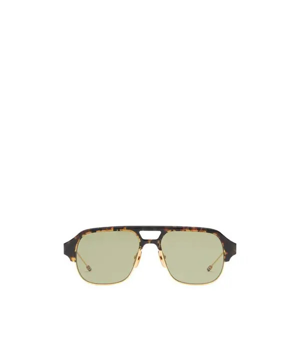 Thom Browne Pilot-frame Sunglasses - Nude