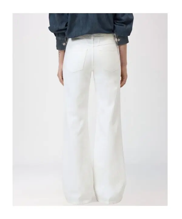 Closed Straight-leg Casual Pants
