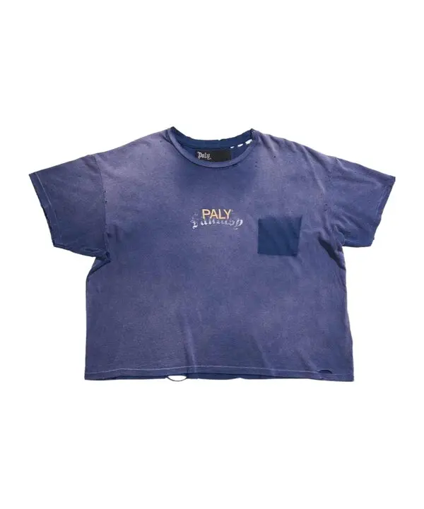 PALY HOLLYWOOD Crew Neck T-shirt - Blue