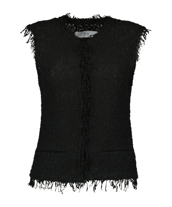 IRO PARIS Shanny Tweed Jacket - Black