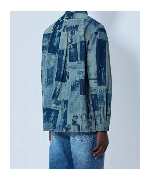 JEAN PAUL GAULTIER Printed Poplin Shirt