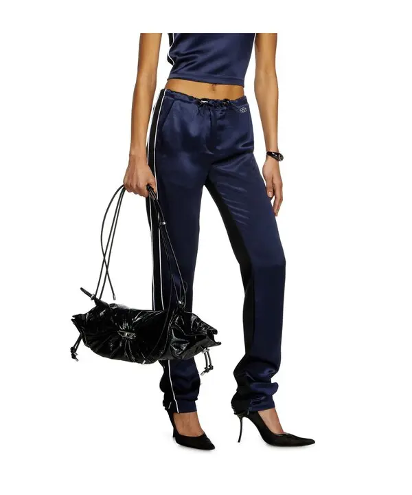 DIESEL® Slim-leg Track Pants With Oval D Plaque