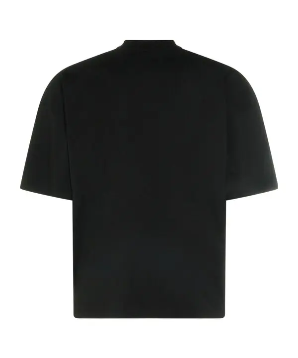 JIL SANDER Mock-neck T-shirt - Black