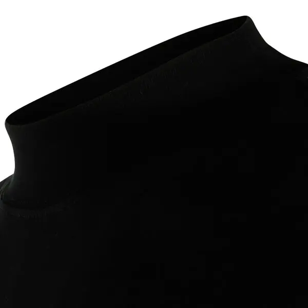 JIL SANDER Mock-neck T-shirt - Black