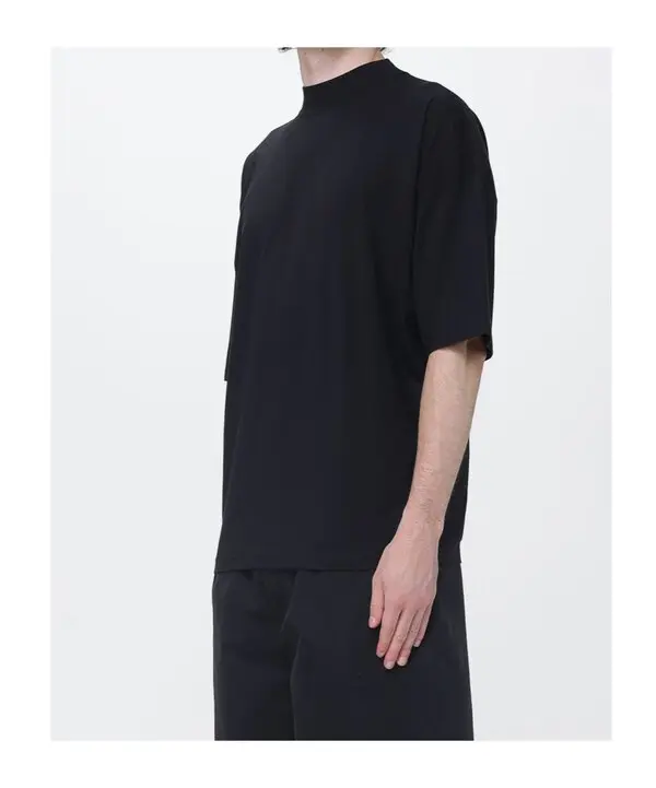 JIL SANDER Mock-neck T-shirt - Black