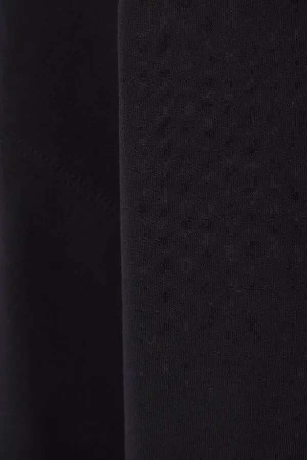 JIL SANDER Mock-neck T-shirt - Black