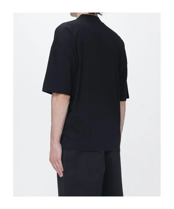JIL SANDER Mock-neck T-shirt - Black