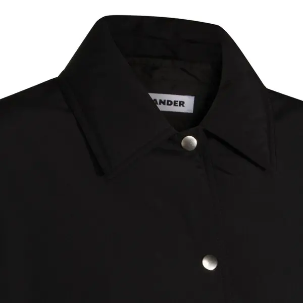 JIL SANDER Snap-front Drawstring Jacket