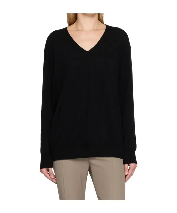 THE ROW V-neck Long-sleeved Jumper