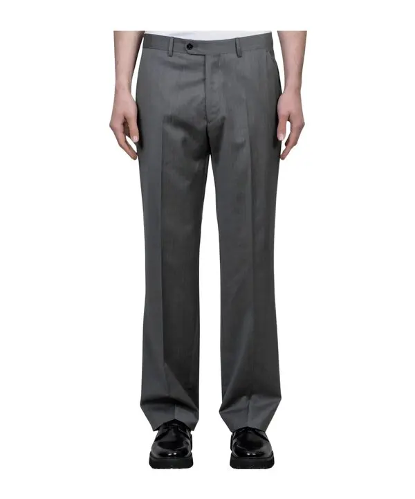 SUNFLOWER Tailored Trousers With Belt Loops And Pleats