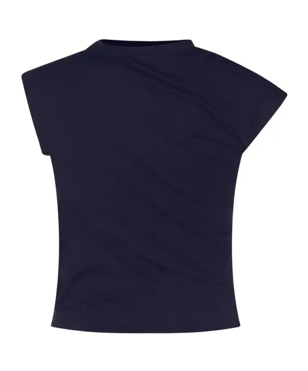 VIVIENNE WESTWOOD Orb Logo Sleeveless Top - Navy