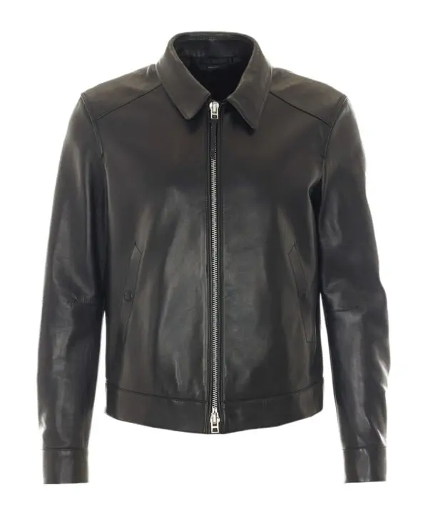 TOM FORD Leather Zip-up Jacket