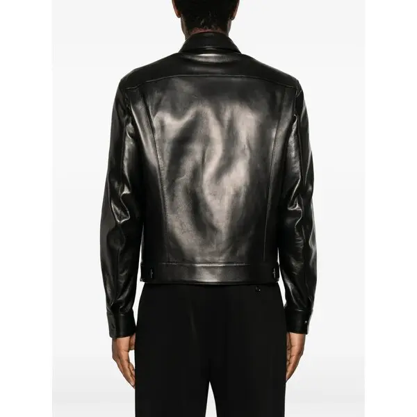 TOM FORD Leather Zip-up Jacket