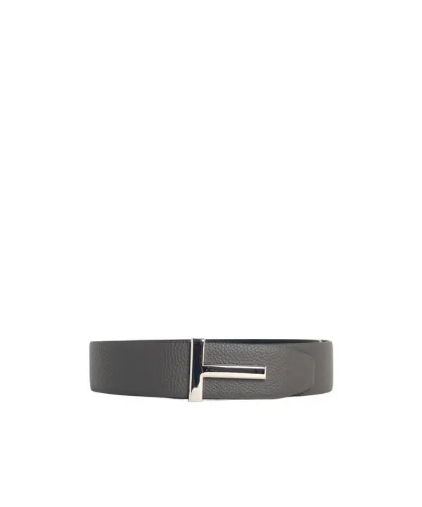 TOM FORD T Icon Belt - Grey