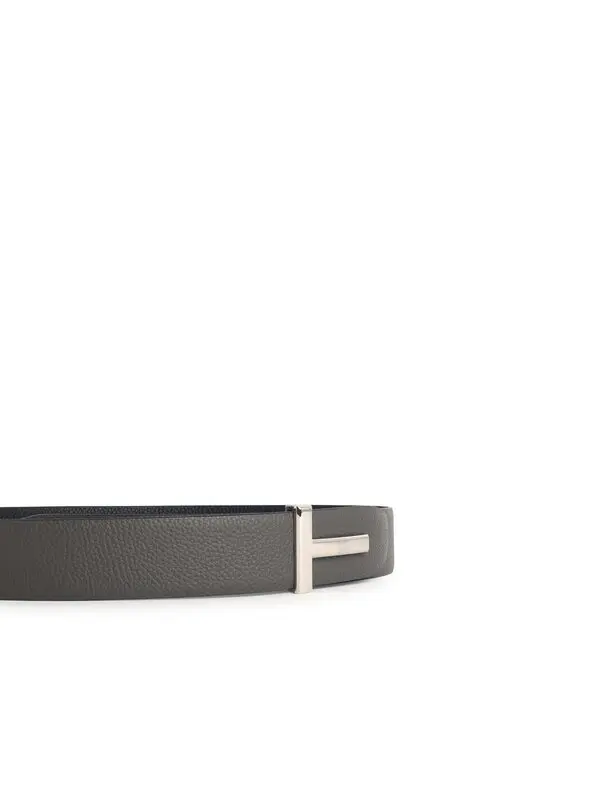 TOM FORD T Icon Belt - Grey