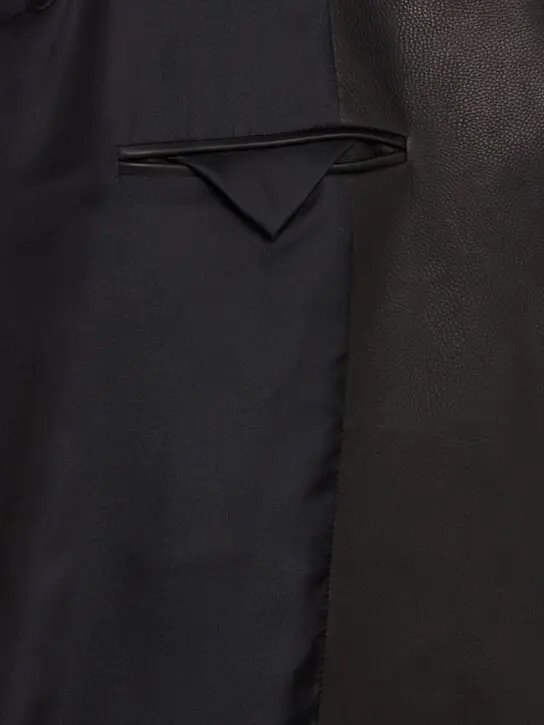 THE ROW Siempre Soft Calf Leather Short Coat