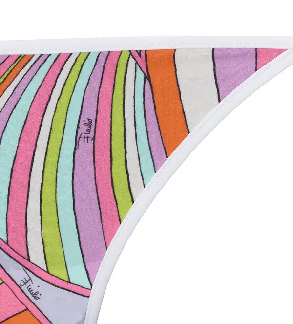 Emilio Pucci Printed Bikini Bottoms - Multicolor