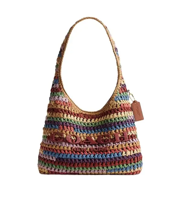 COACH 28 Brooklyn Interwoven Tote Bag