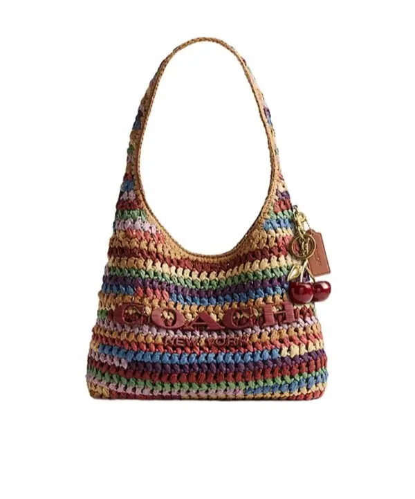 COACH 28 Brooklyn Interwoven Tote Bag