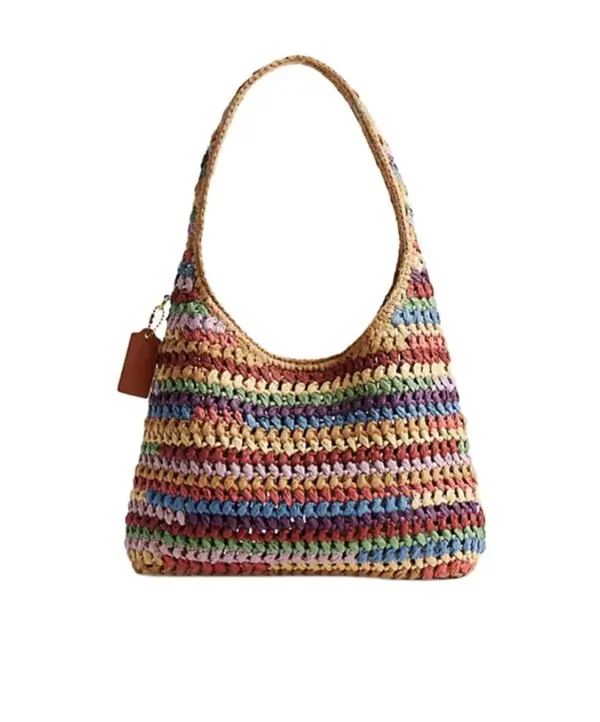 COACH 28 Brooklyn Interwoven Tote Bag