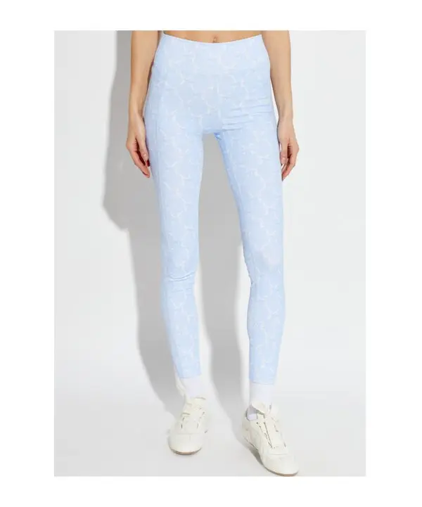 LoveShackFancy Kimi High-rise Performance Trousers With Bow Print