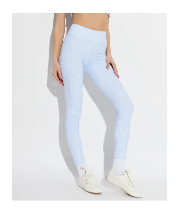 LoveShackFancy Kimi High-rise Performance Trousers With Bow Print