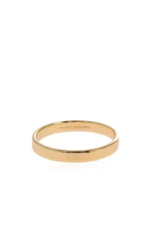 Marc Jacobs Set Of Three Rings With Crystal And Lip Motif
