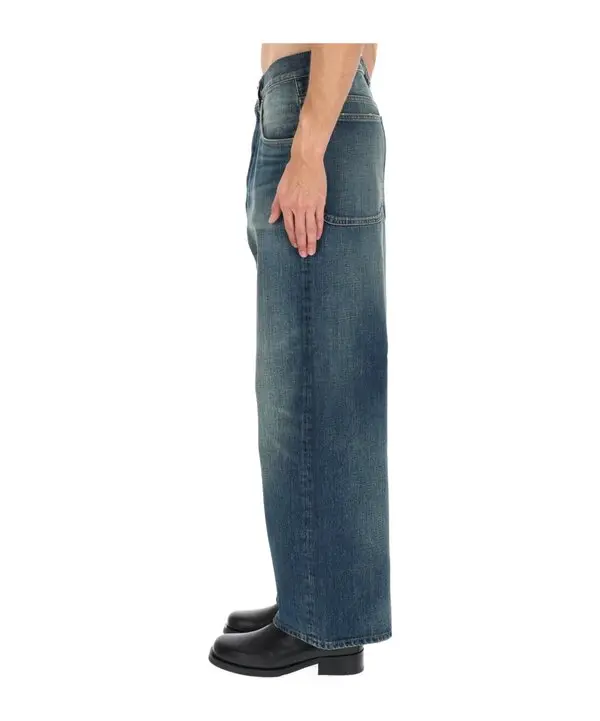 SUNFLOWER Belt Loop Jeans - Blue