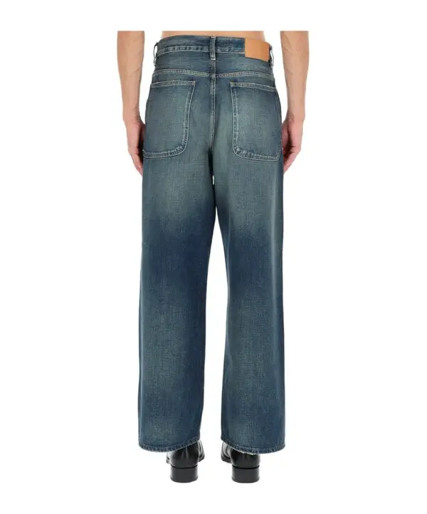 SUNFLOWER Belt Loop Jeans - Blue