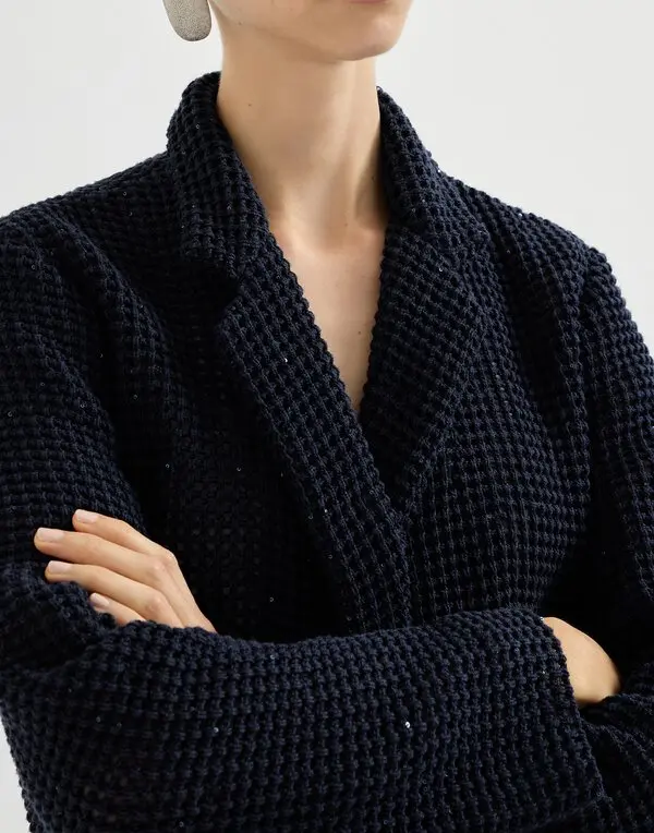 Brunello Cucinelli Long-sleeved Blazer With Notched Lapel