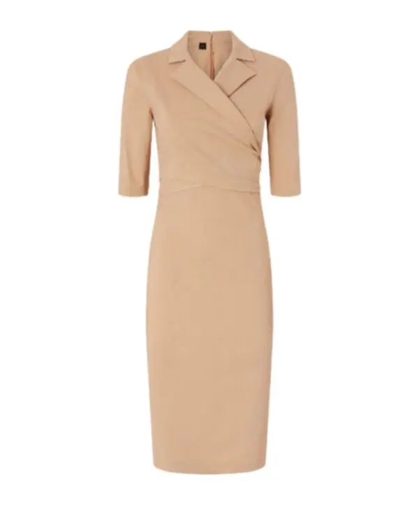 Pinko Bow Detailed Slim-fit Midi Dress - No