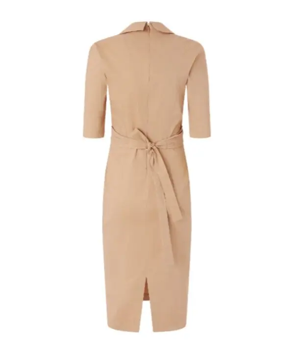Pinko Bow Detailed Slim-fit Midi Dress - No