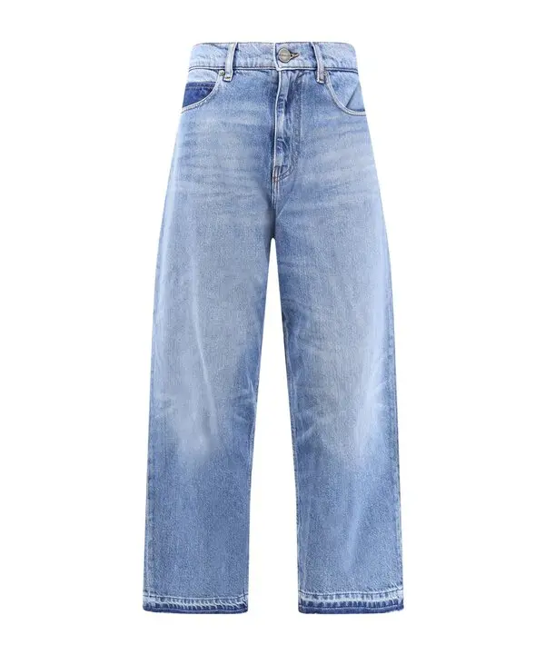Pinko High-rise Straight-leg Jeans - No