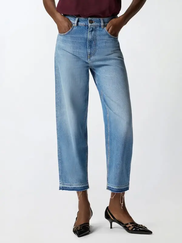 Pinko High-rise Straight-leg Jeans