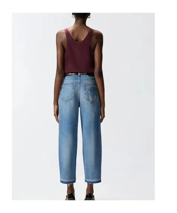 Pinko High-rise Straight-leg Jeans