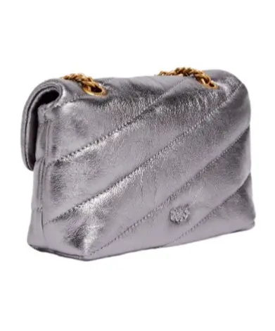 Pinko Quilted Chain Crossbody Bag