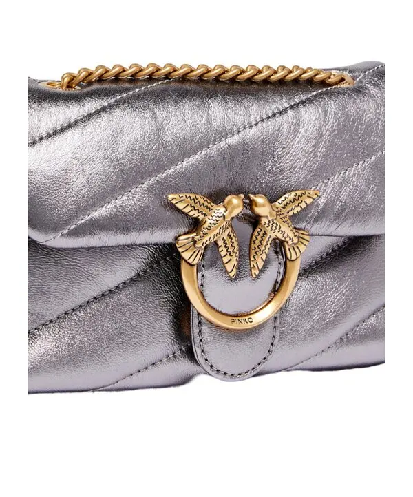 Pinko Quilted Chain Crossbody Bag