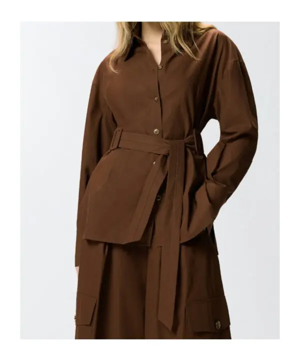 Pinko Cheryl Belted Overshirt