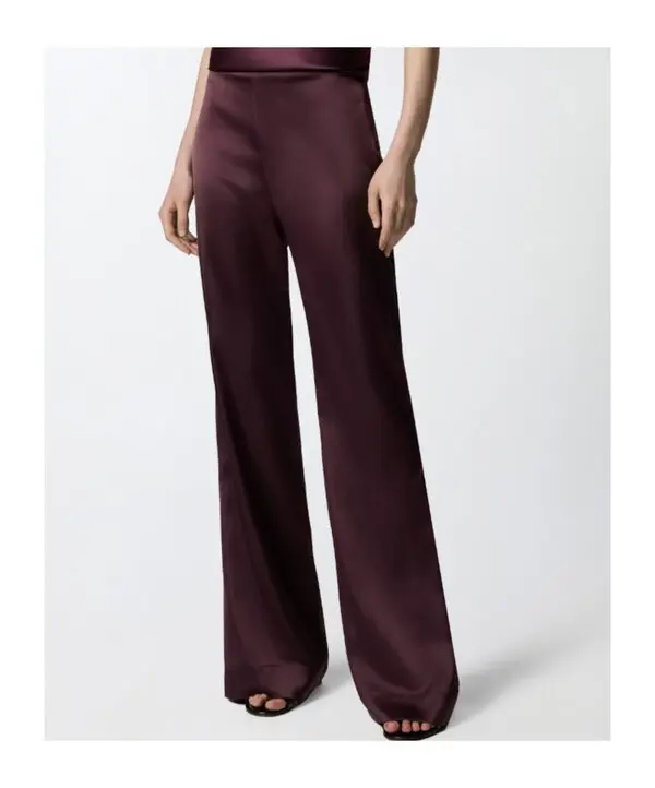 Pinko Satin Flared Trousers
