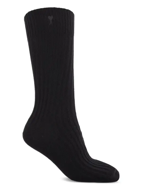 AMI Paris Three Pack Crew Socks