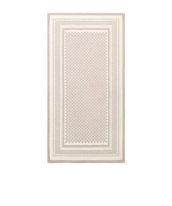 BY MALENE BIRGER Geometric-pattern Scarf - Feather