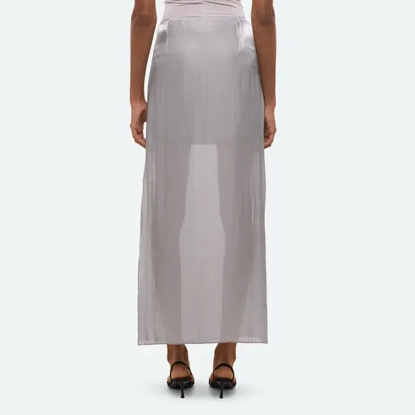 Helmut Lang Iridescent Full-length Skirt