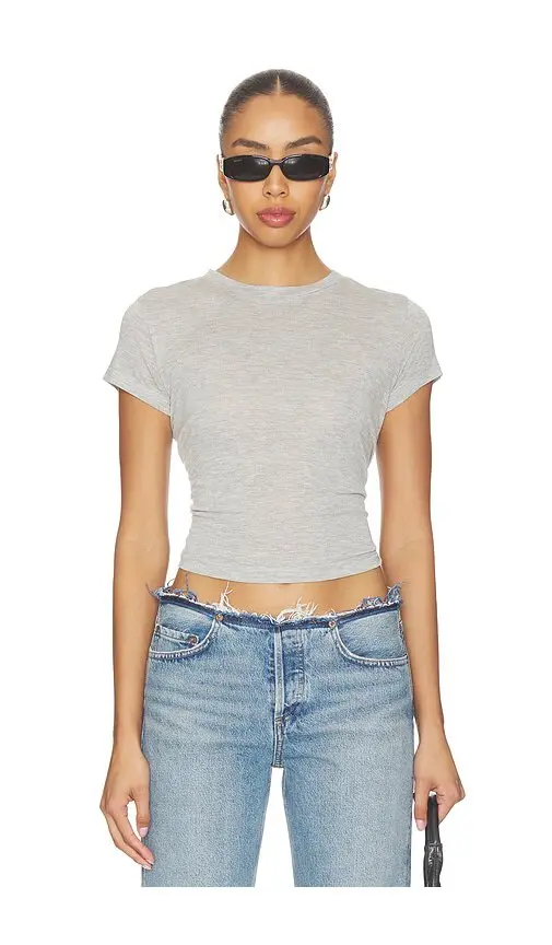 AGOLDE Adine Shrunken Tee