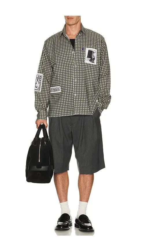 DEVA STATES Empty Plaid Shirt In . Also
