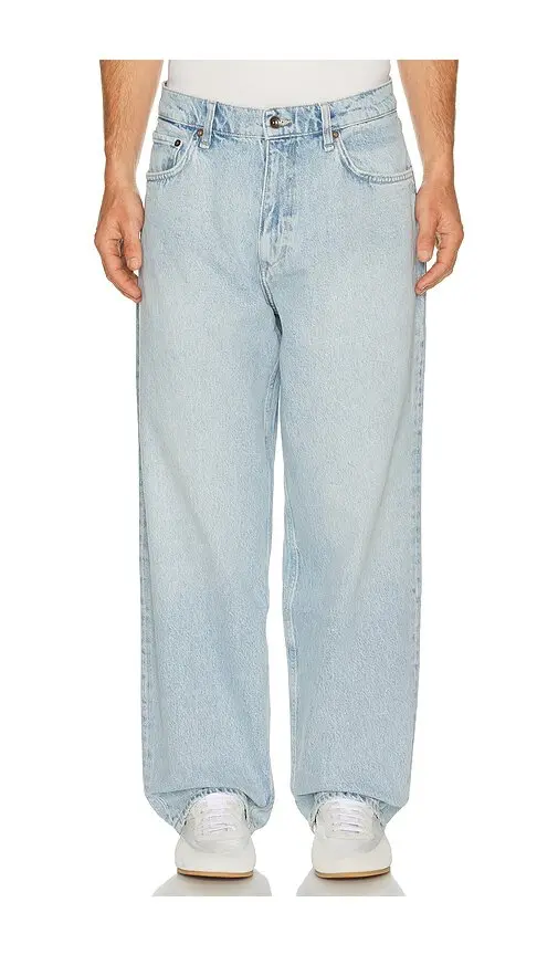 Rag & Bone Baggy Authentic Rigid Jean - Blue