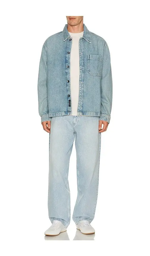 Rag & Bone Baggy Authentic Rigid Jean - Blue