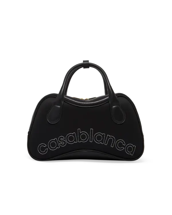 Casablanca Bowling Mini Bag - Black