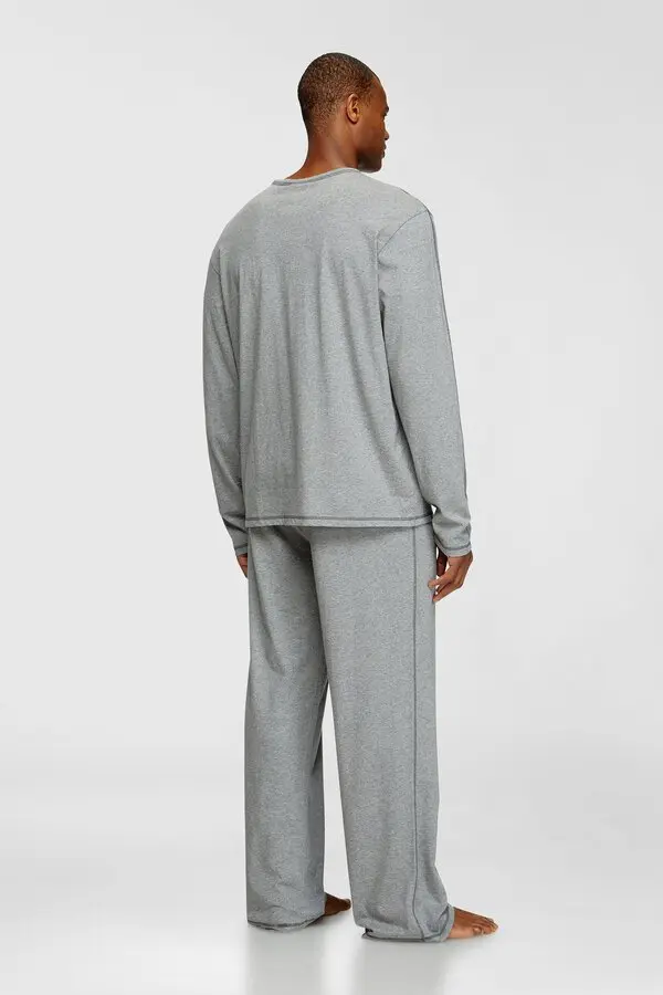 DIESEL® Pyjamas In Cotton Jersey - Grey